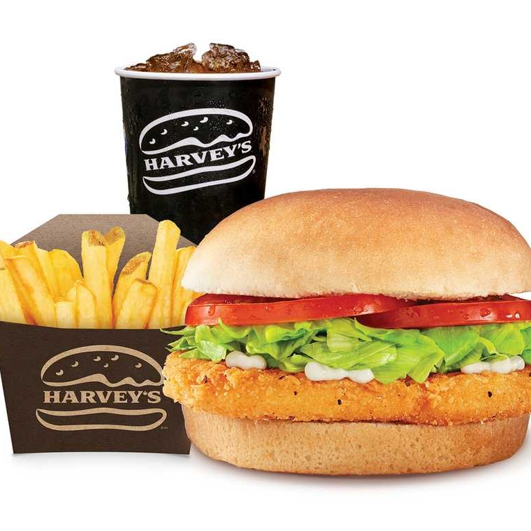 Jr. Crispy Chicken Combo » Harvey's