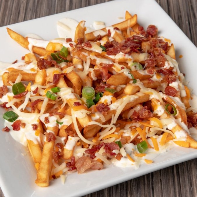 Large Loaded Fries » Fourteen 14 Food Company