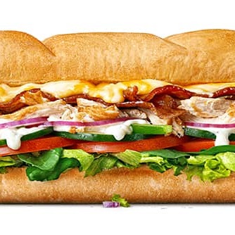 Footlong Chicken and Bacon Ranch Sub Melt Combo » Subway