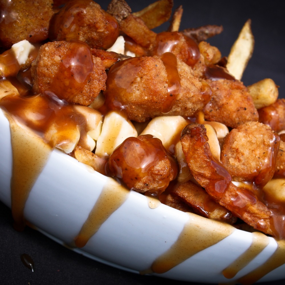 Honey Garlic Rib Poutine » Coney Island Poutine