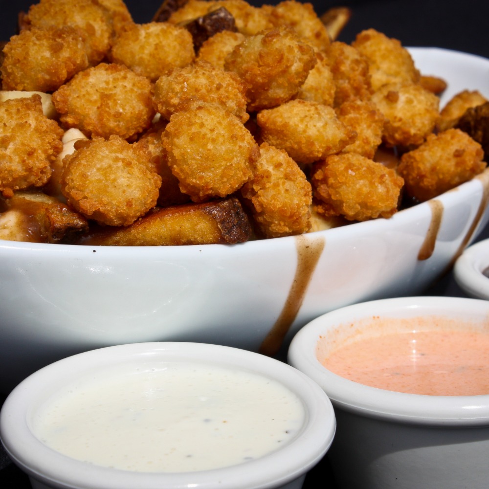 Popcorn Chicken Poutine » Coney Island Poutine