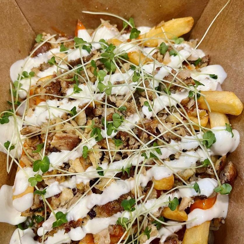 Buffalo Chicken Poutine » The M:eating Room