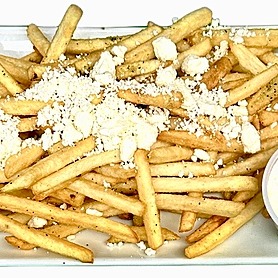 Greek Feta Fries » Athens Gyros Express