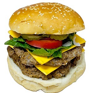 Double Cheeseburger » Athens Gyros Express