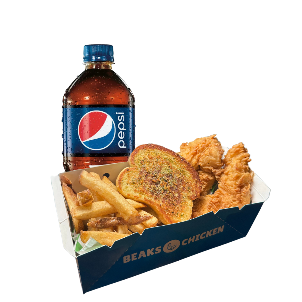 Orginal Strip Meal Combo » Beaks Chicken - East