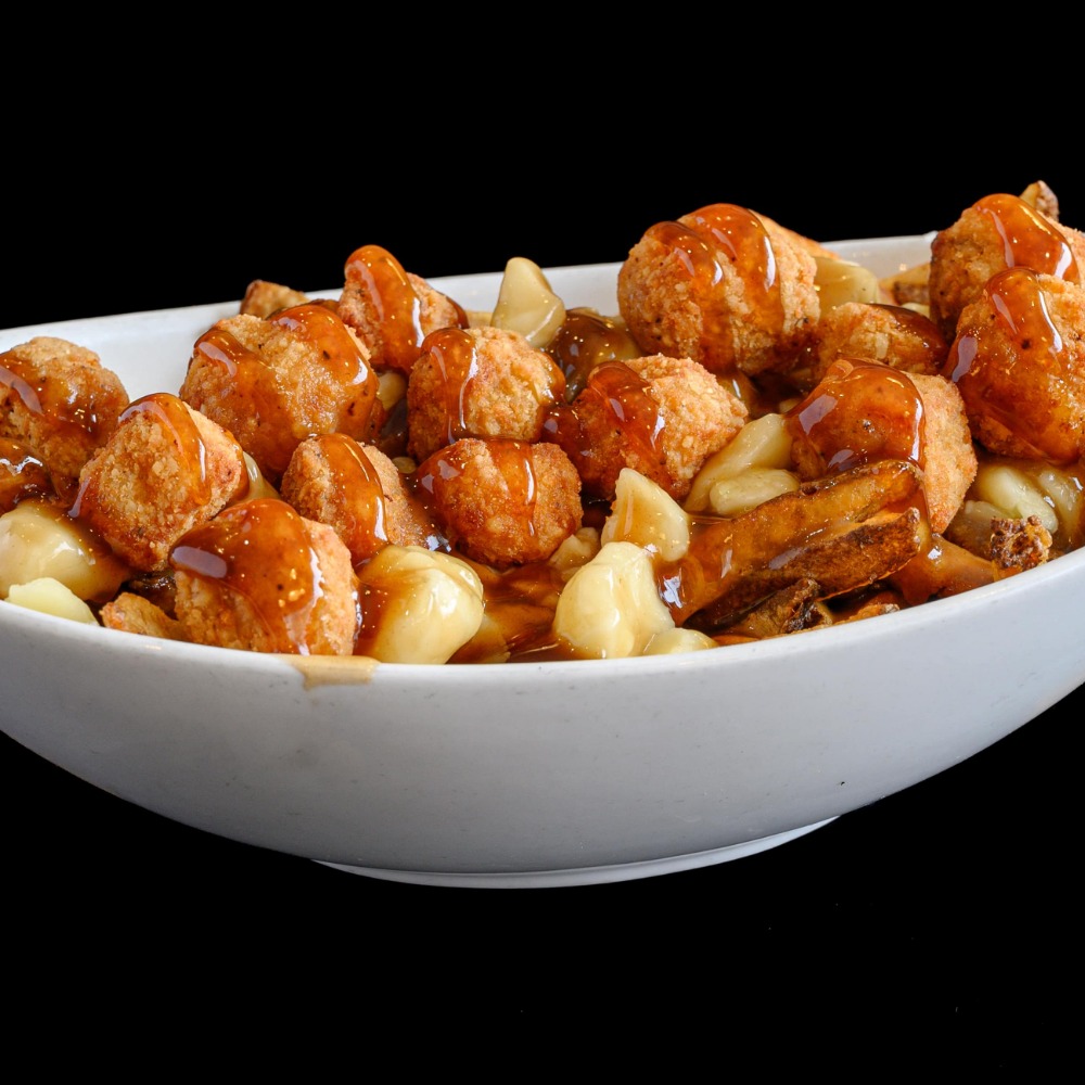 Popcorn Chicken Poutine » Coney Island Poutine