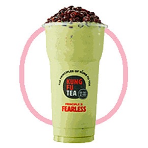 Matcha Red Bean Slush » Kung Fu Tea | S. Rock Rd