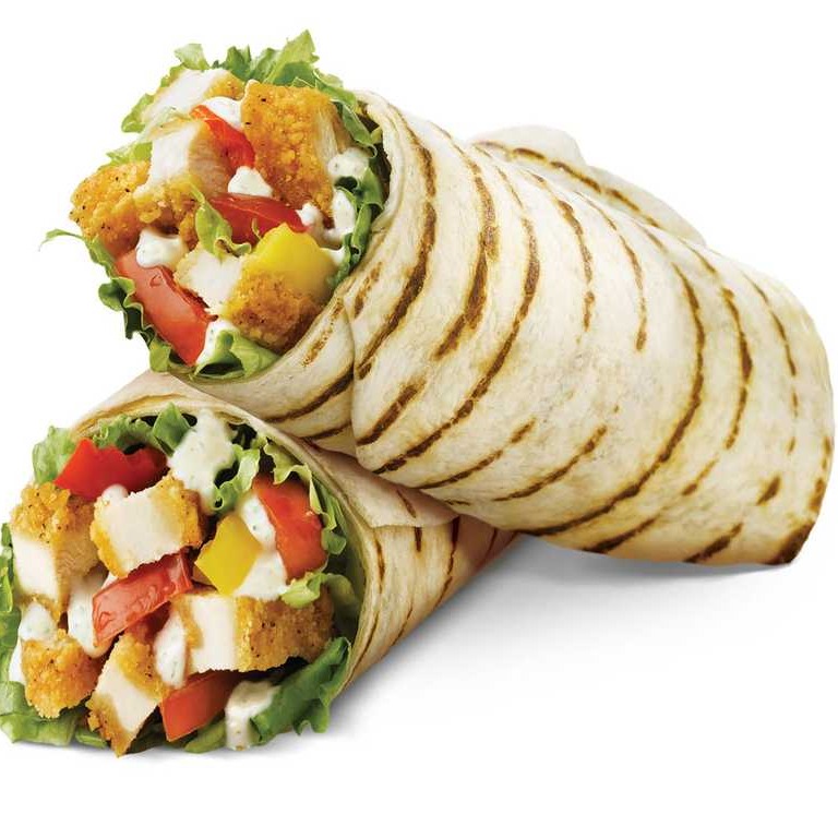 Crispy Chicken Wrap » Harvey's