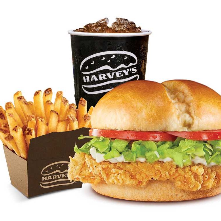 Crispy Chicken Sandwich Combo » Harvey's